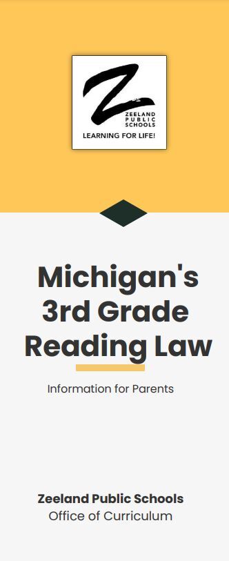 Read by Grade 3 Law - Curriculum - About Us - Zeeland Public Schools Home