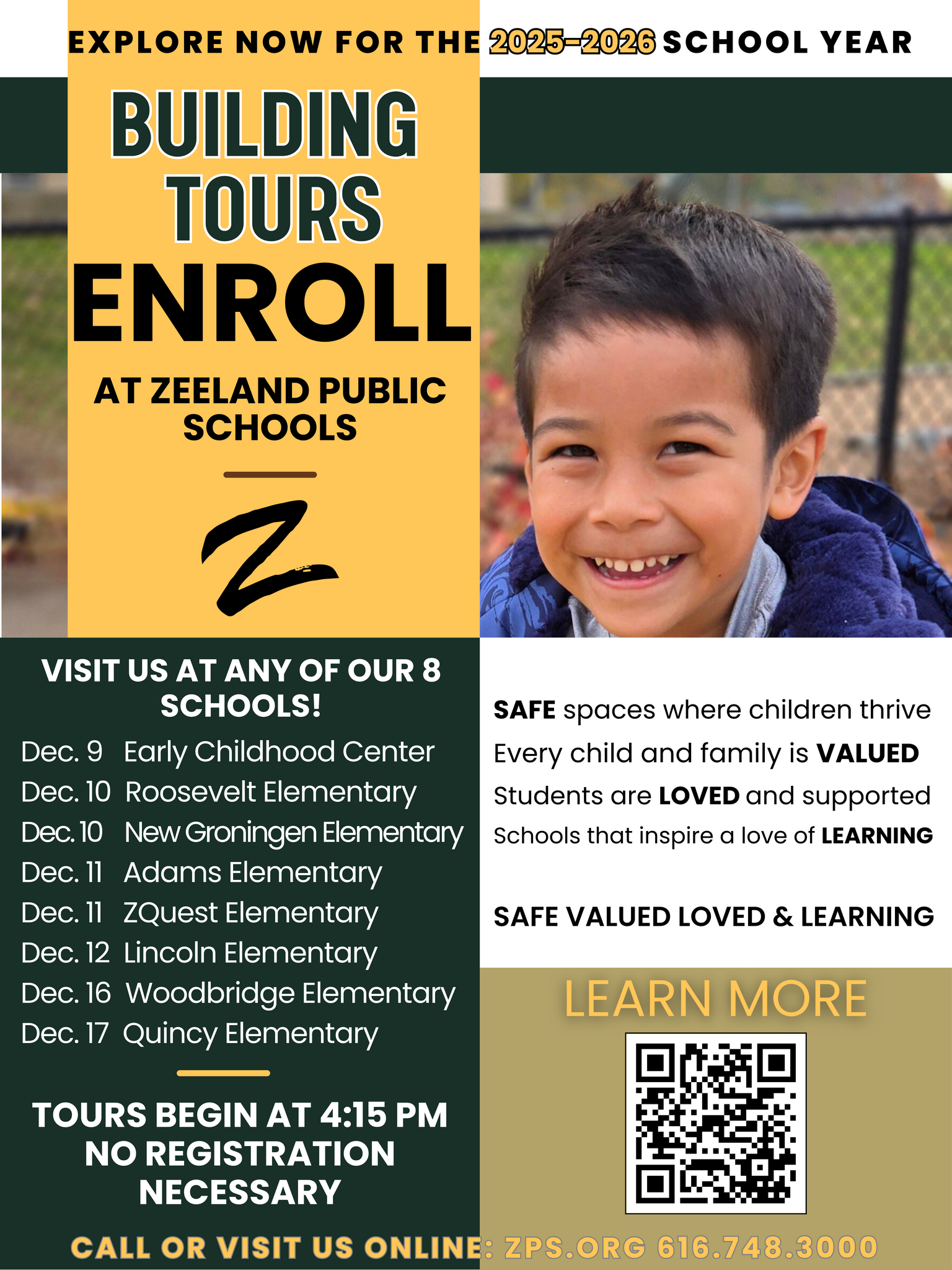 Enrollment - Zeeland Public Schools Home